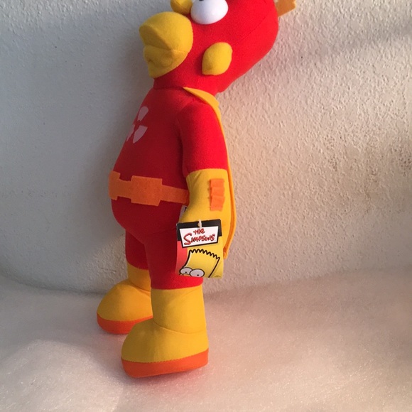 The Simpsons | Toys | Radioactive Man Plush Figure Homer Simpson 7 ...